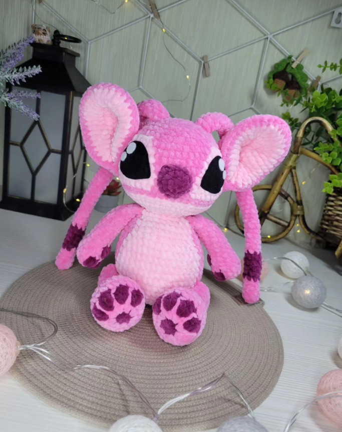 Stitch & Angel Amigurumi Crochet Pattern PDF - AmiguStitch
