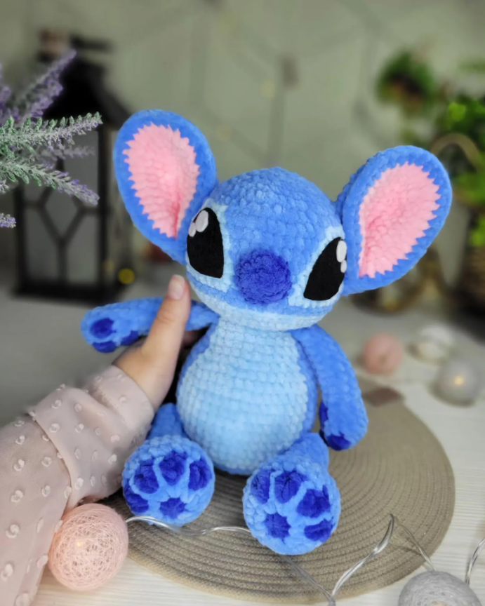 Stitch & Angel Amigurumi Crochet Pattern PDF - AmiguStitch